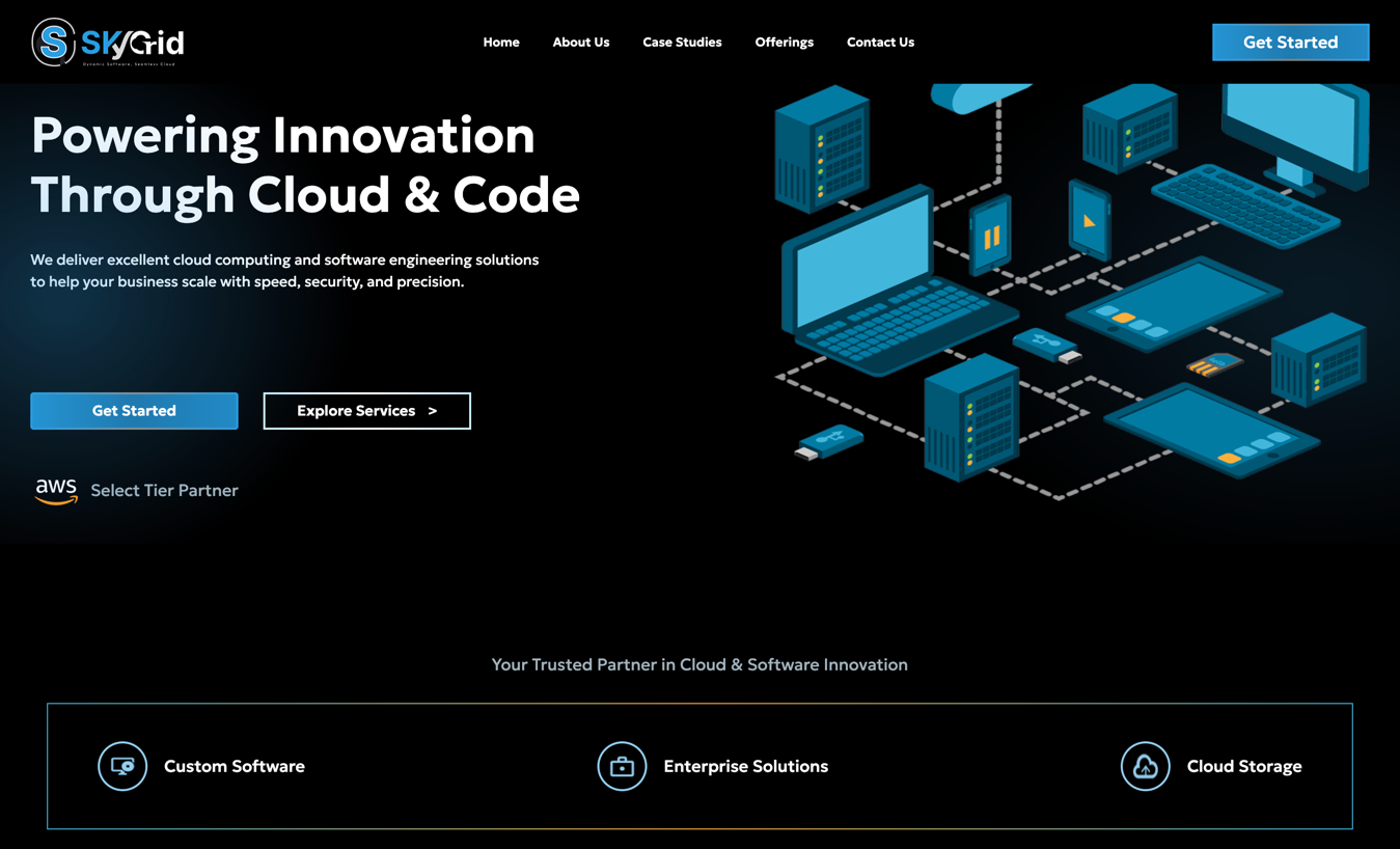SkyGRID Global Technologies LTD - Cloud Computing & Software Engineering Solutions | AWS Partner